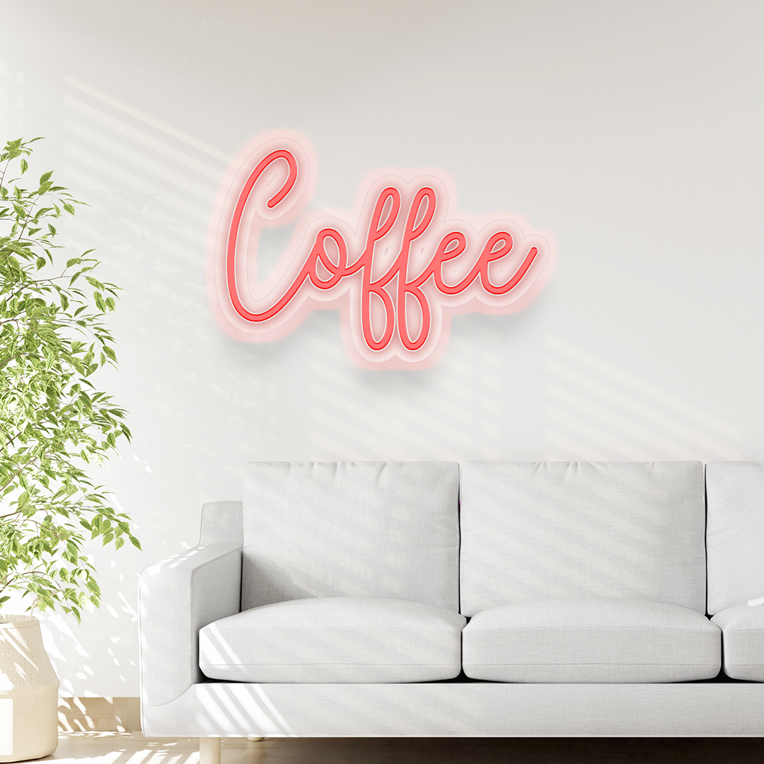 Letrero Neon COFFEE – PRINTEO
